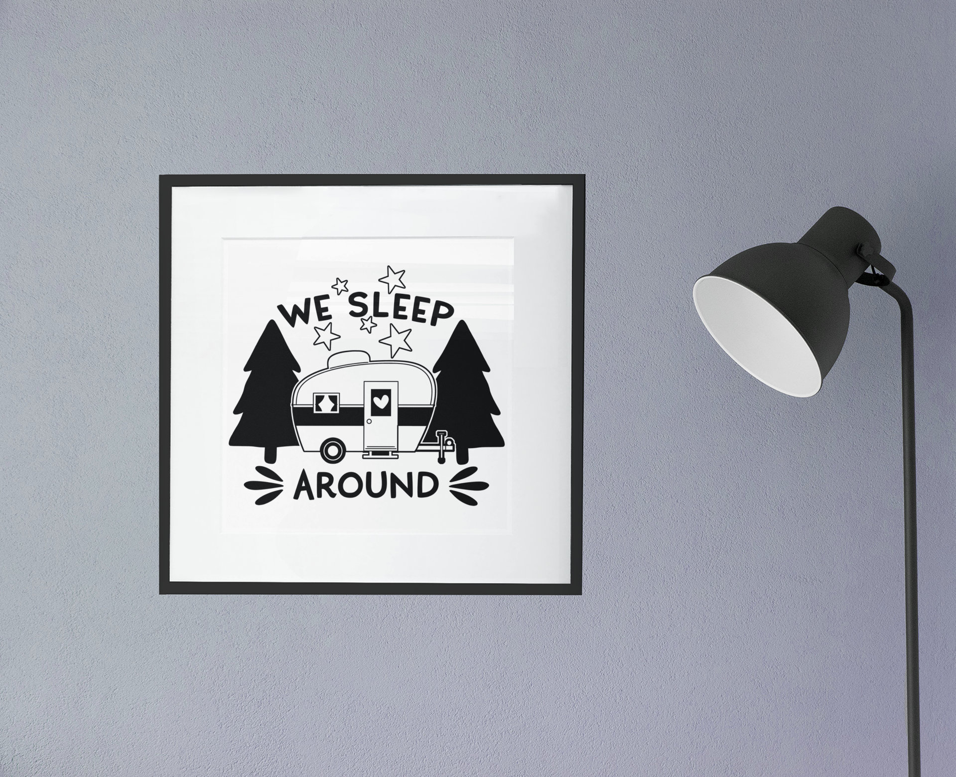 We Sleep Around Svg Camper Cut File für Cricut RV Camper Svg ...
