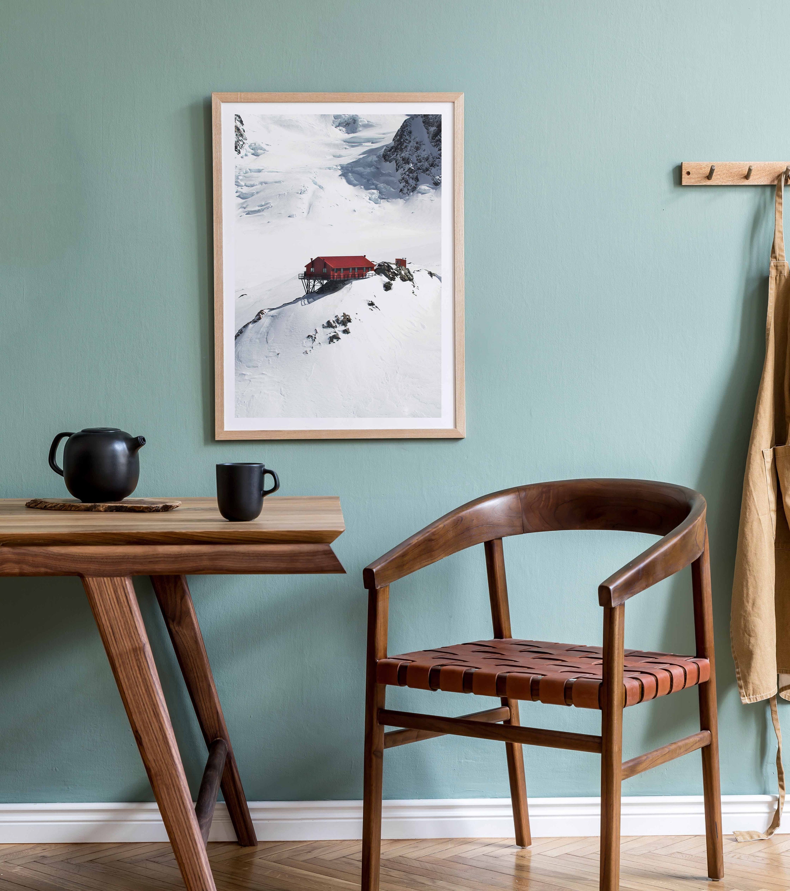 Plateau Hut Art Print Mount Cook New Zealand Giclee Photography ...