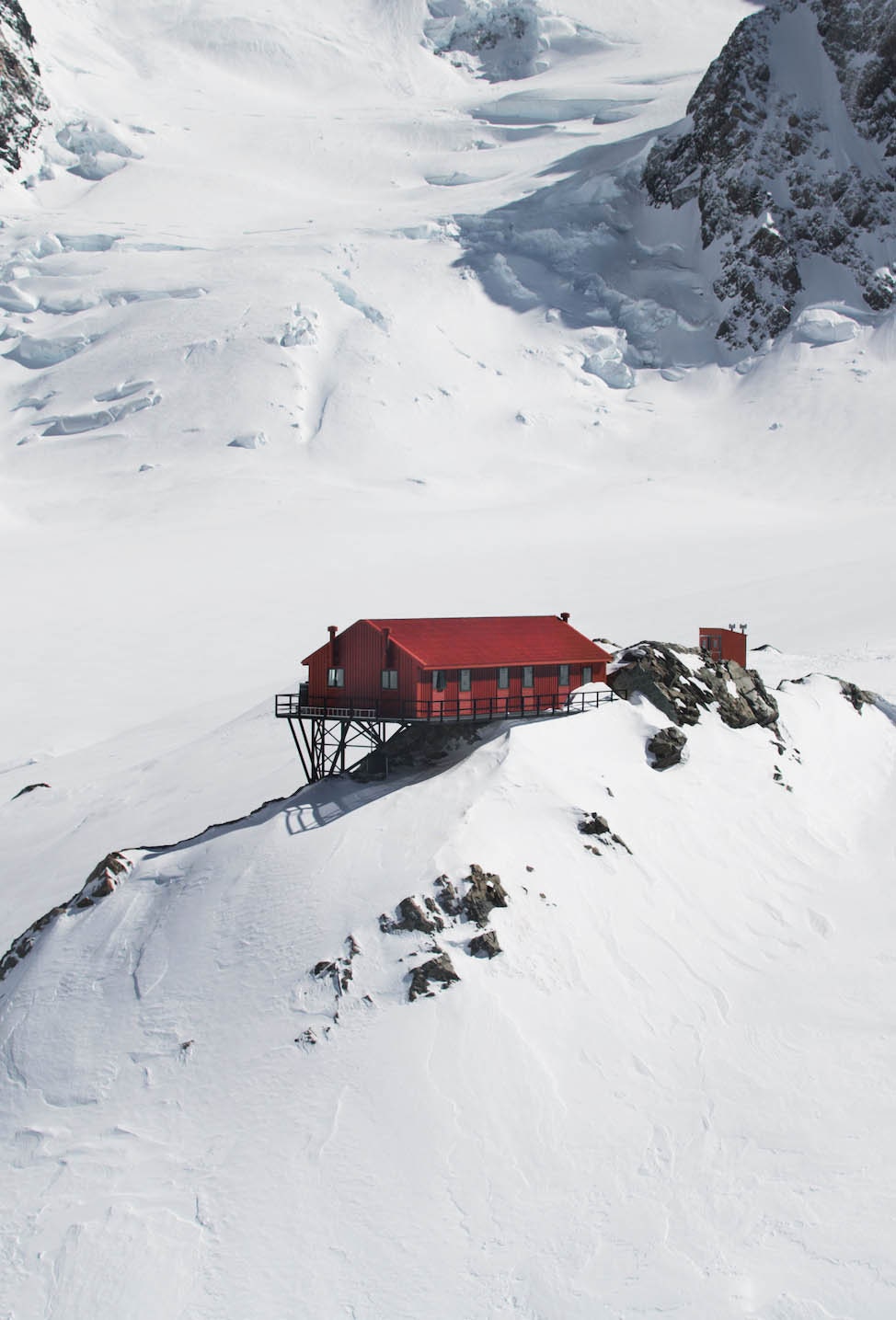 Plateau Hut Art Print Mount Cook New Zealand Giclee Photography ...