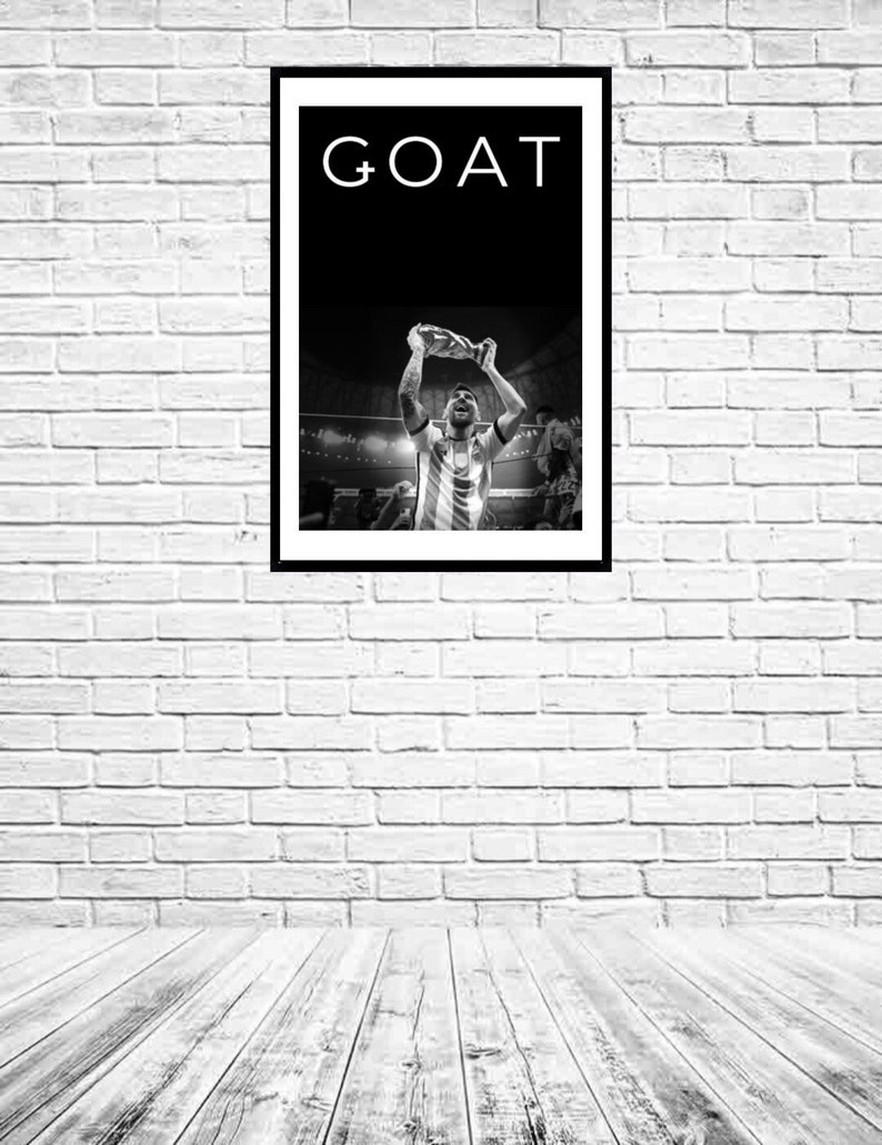 La CABRA: Lionel Messi Icono del fútbol Arte moderno Impresión de moda ...