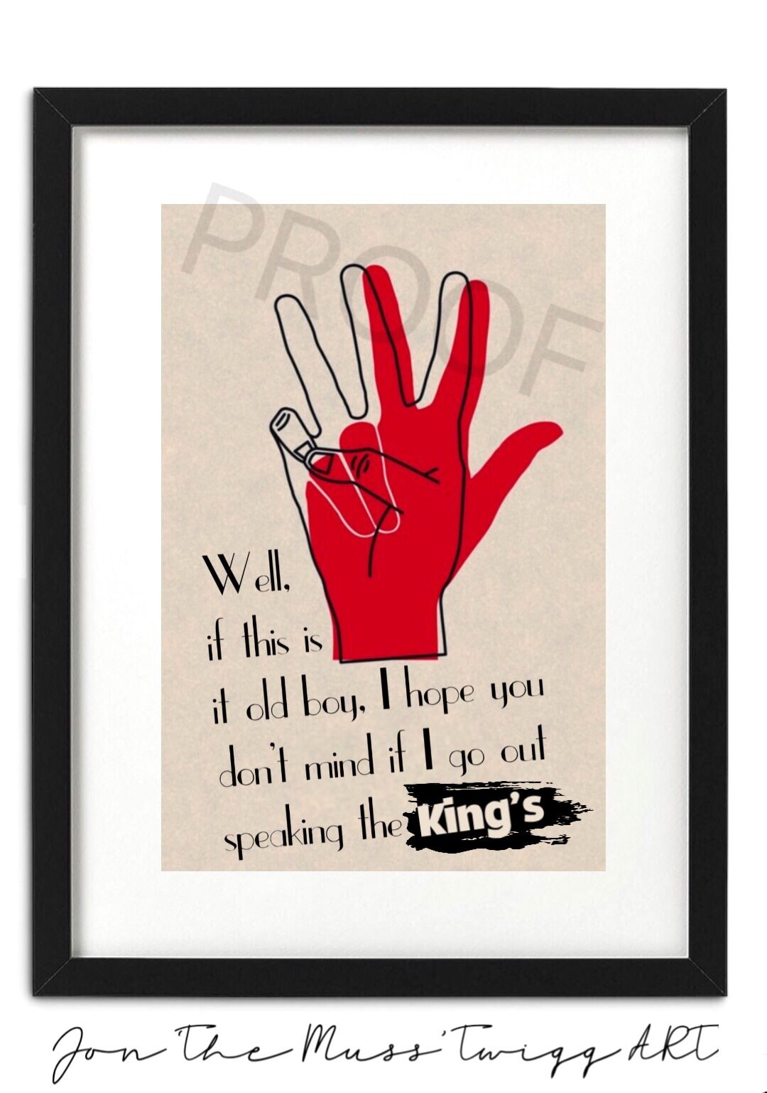 Three/ Drei: Inglorious Bastards Modern Art Fashion Print - Etsy.de