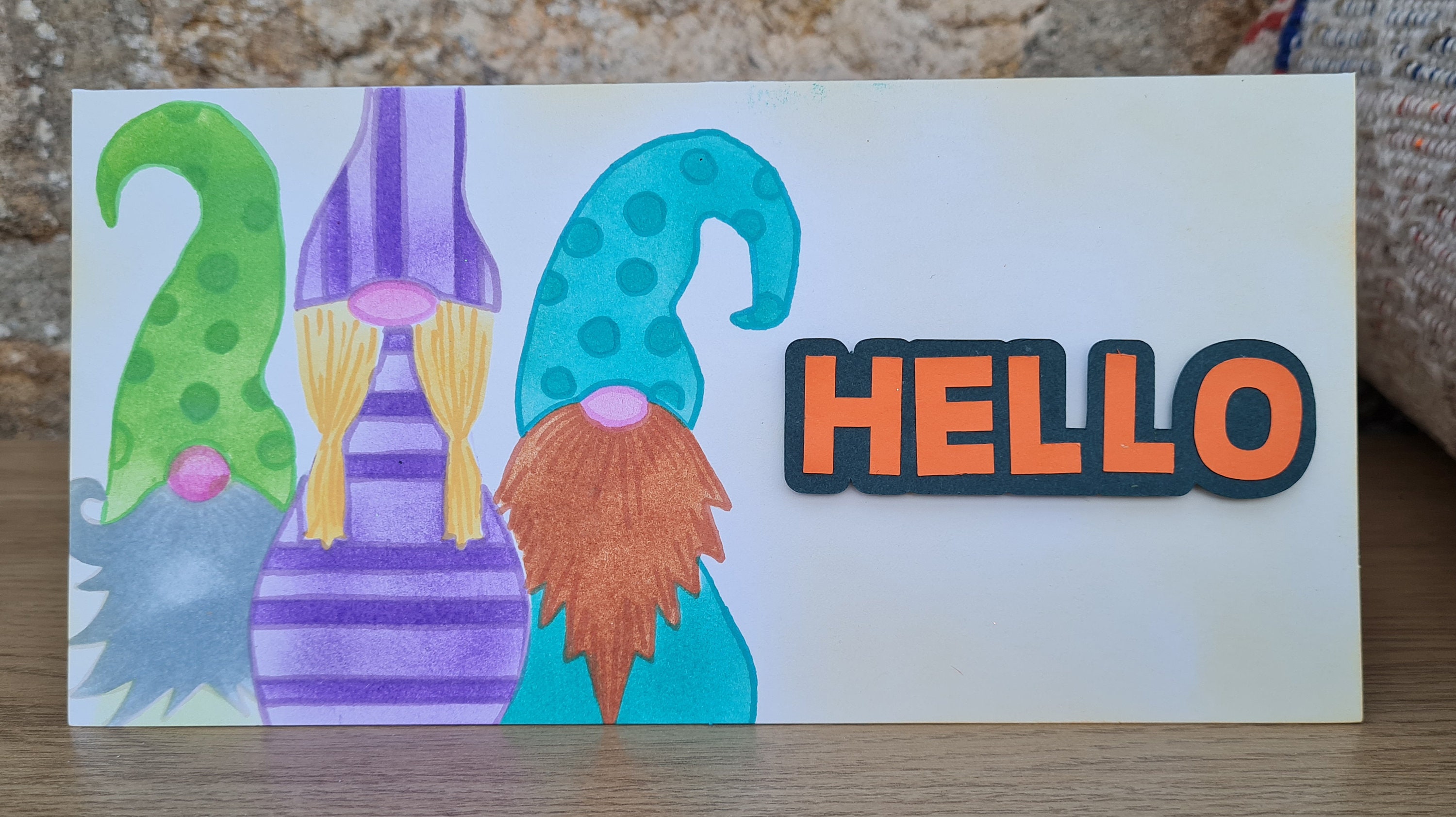 Build a Gnome Stencil Set. Gonk Stencil. for Card Making - Etsy Ireland