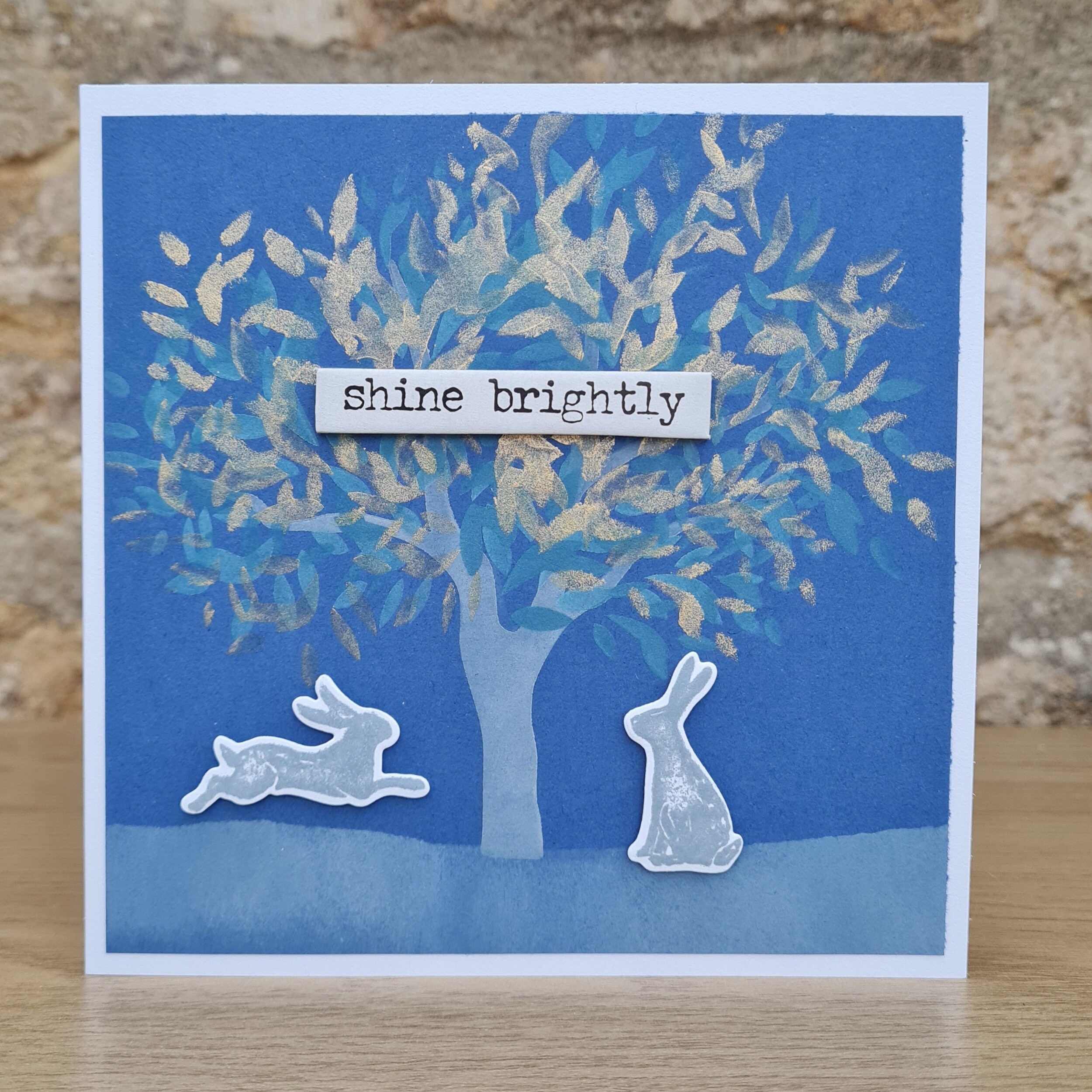 Tree Stencil Set - Reusable Tree Stencil Set, Layering 2pcs for Card ...