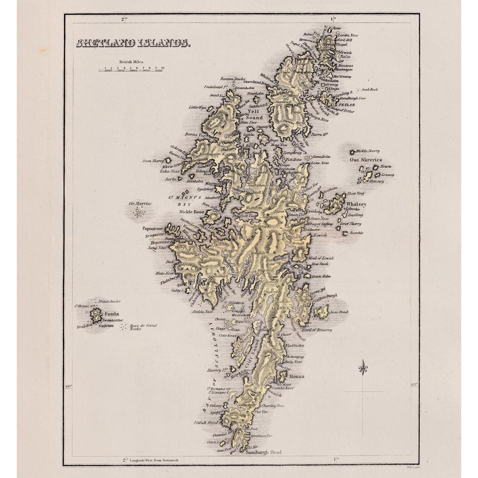Vintage Maps of Scotland - Printable Rustic Decor, 5 Antique Style Maps ...