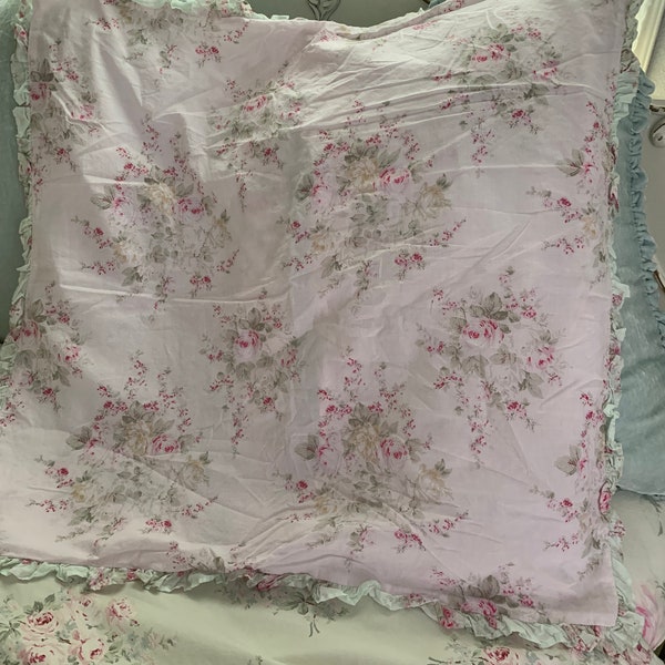 Pink Euro Sham - Etsy