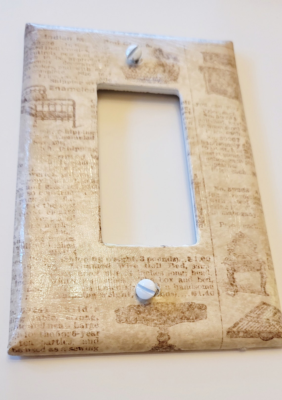 Wall Plate and Covers, Outlet Covers, Decoupaged Outlet Covers, Outlet ...