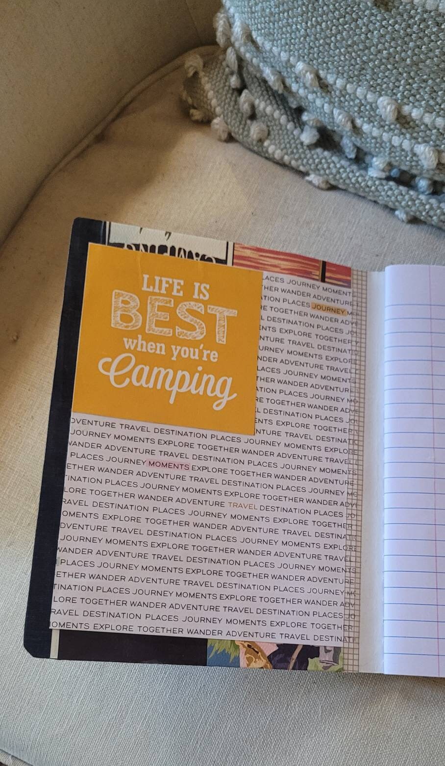 Camping Journal, I Love Camping, Outdoor Lovers, Nature Lovers, Camping ...