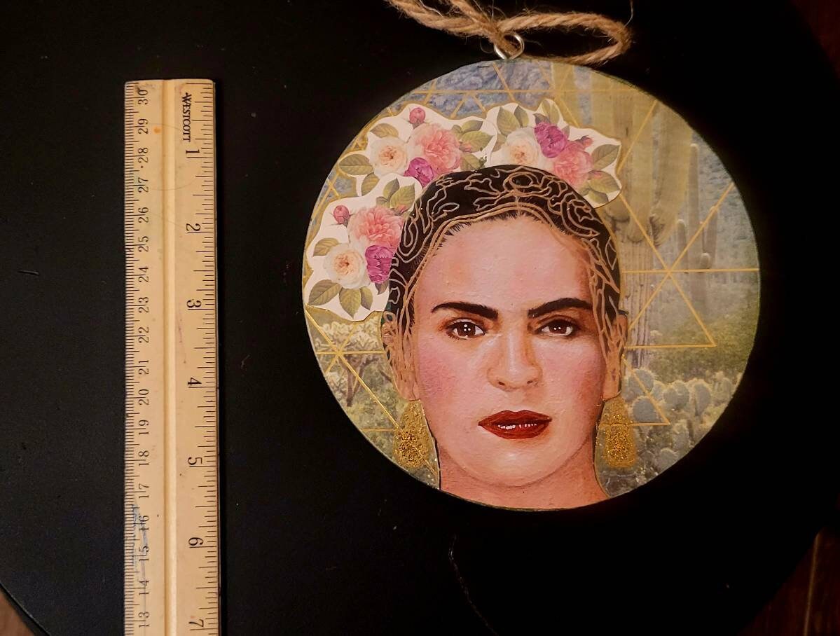 Frida Wall Art, Frida Decor, Frida Lover, Frida Kahlo, Frida Cactus ...