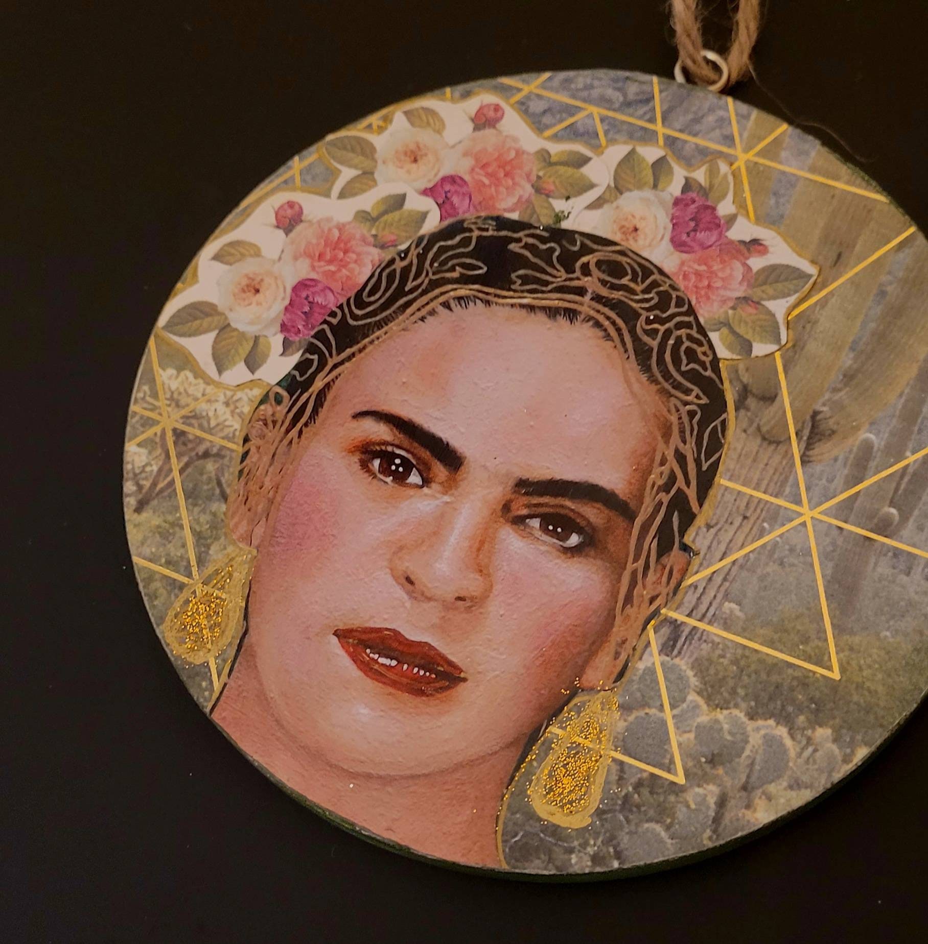 Frida Wall Art, Frida Decor, Frida Lover, Frida Kahlo, Frida Cactus ...