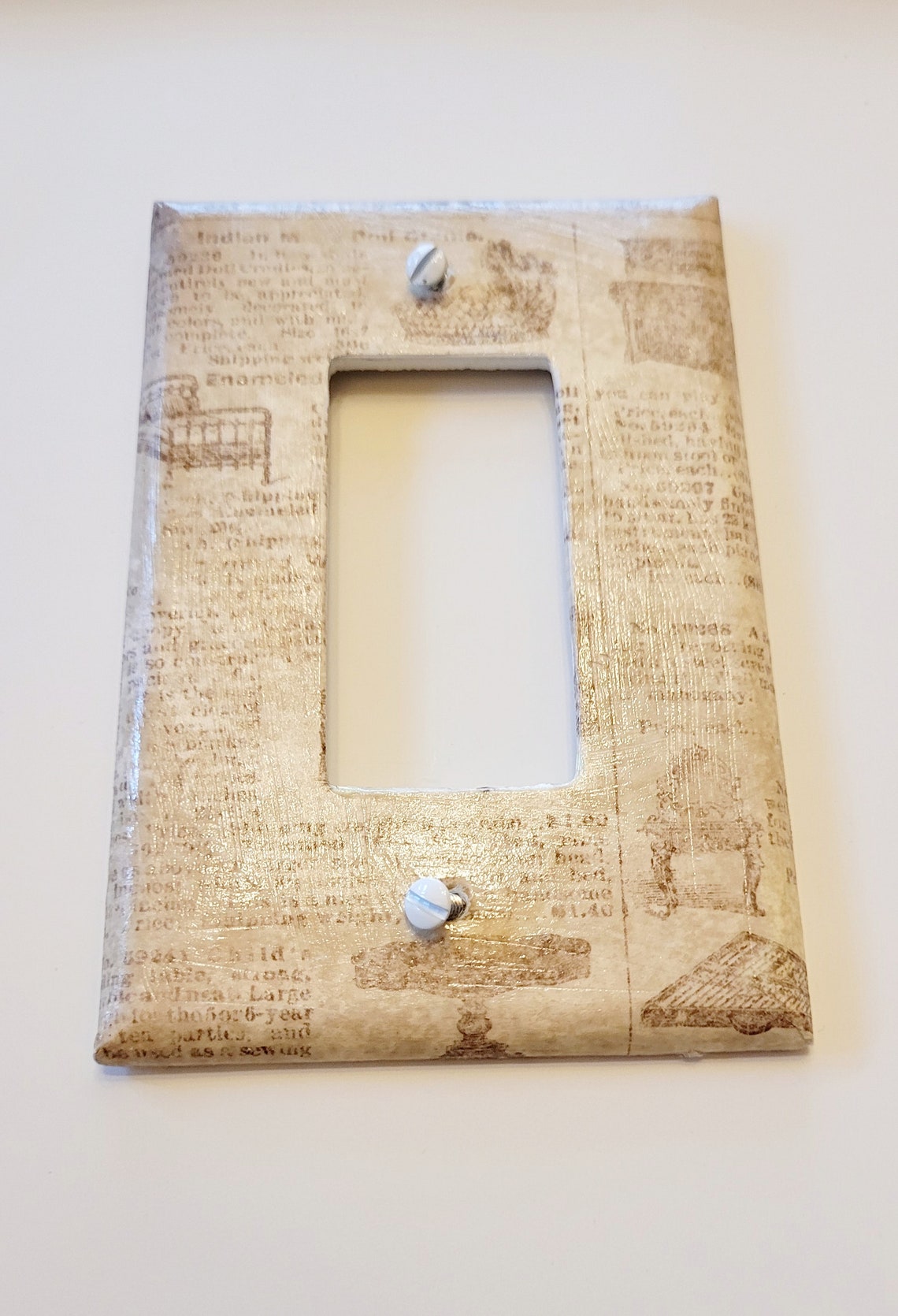 Wall Plate and Covers, Outlet Covers, Decoupaged Outlet Covers, Outlet ...