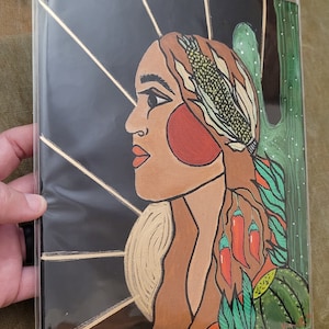 Native American Art, Indigenous Women,woman Art, Wall Art Decor, Latin ...