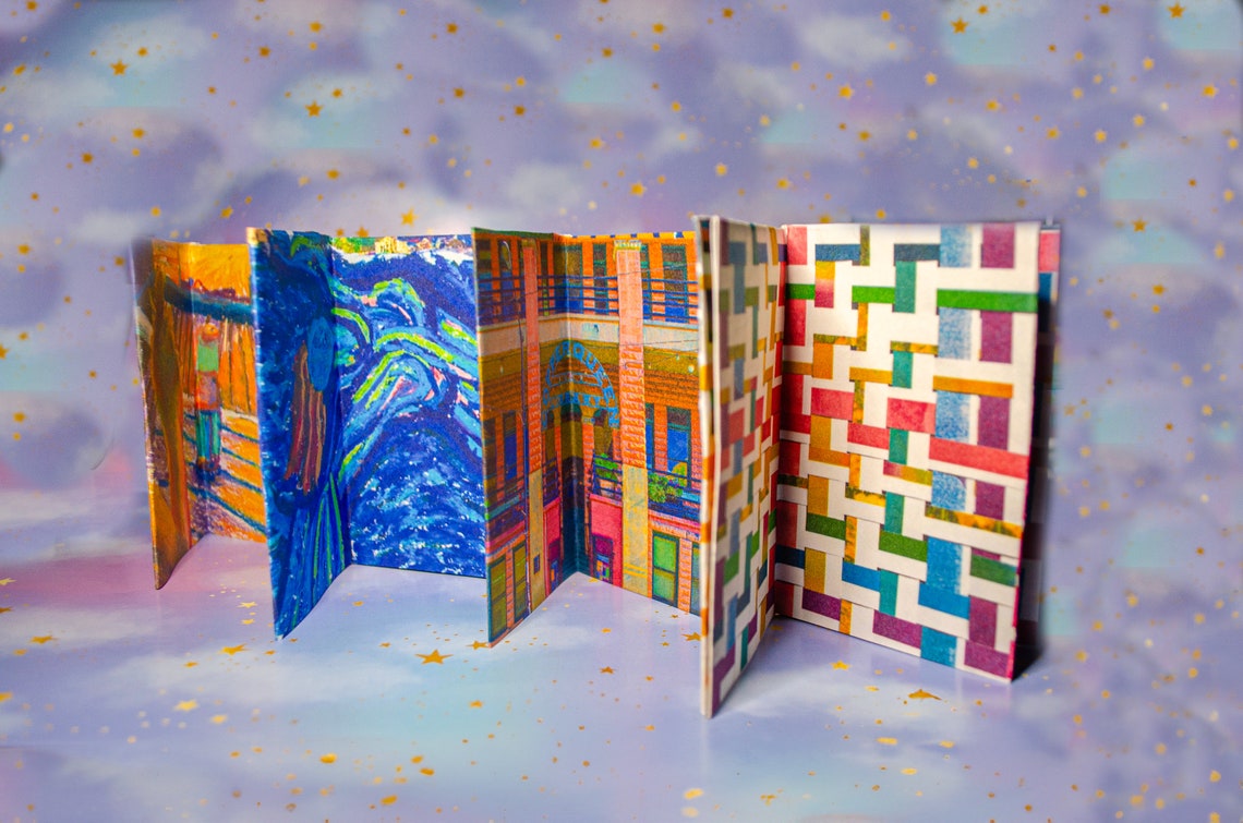 Art Zine Bundle | 4 Pack | Oil Pastel + Photography + Paper Weaving ...