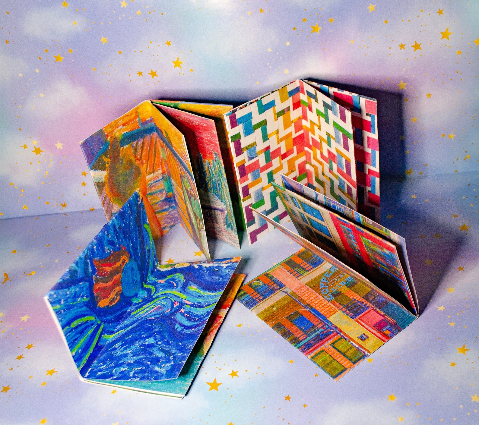 Art Zine Bundle | 4 Pack | Oil Pastel + Photography + Paper Weaving ...
