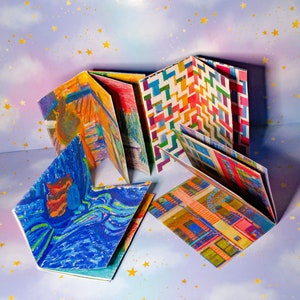 Art Zine Bundle | 4 Pack | Oil Pastel + Photography + Paper Weaving ...