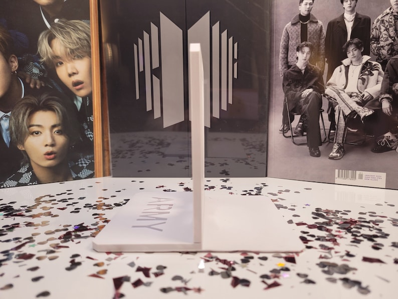 BTS/ARMY Bookends - Etsy
