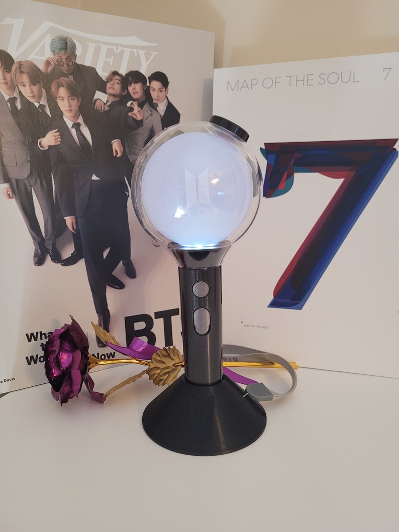 Special Edition ARMY Bomb BTS Light Stick Display Stand | Etsy UK