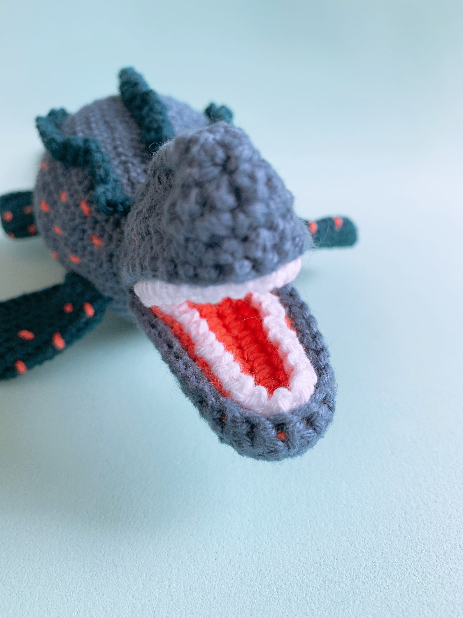 Mosasaurus Amigurumi Pattern - Etsy