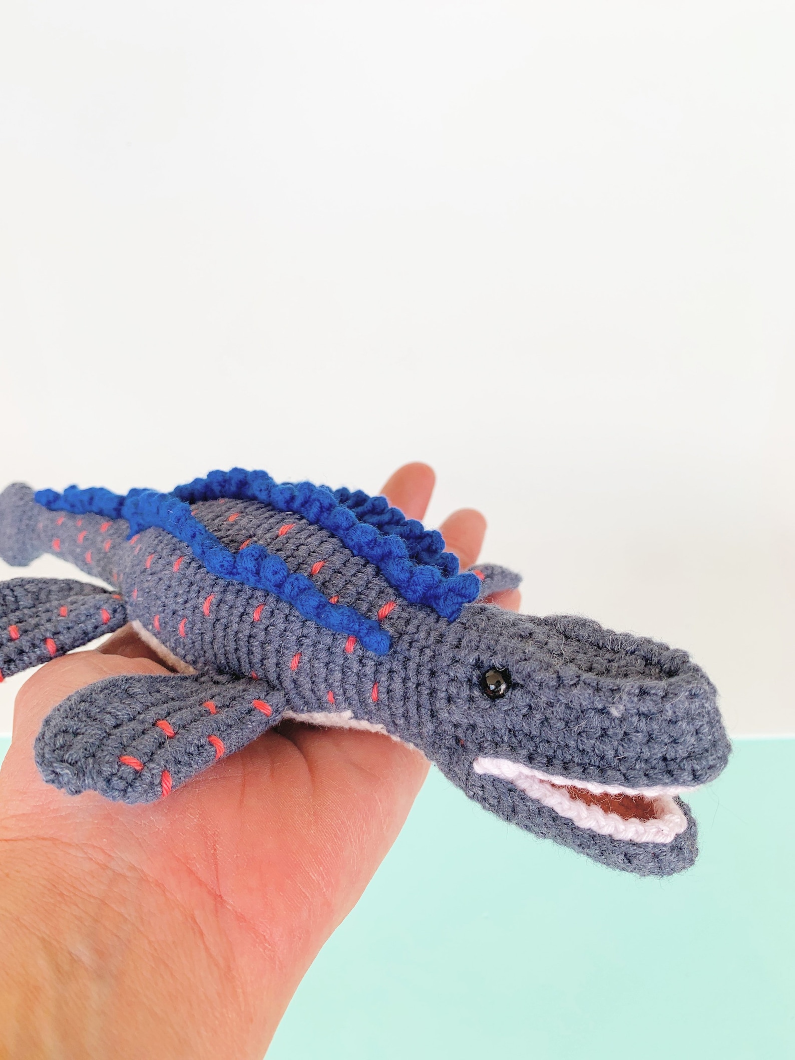 Mosasaurus Amigurumi Pattern - Etsy