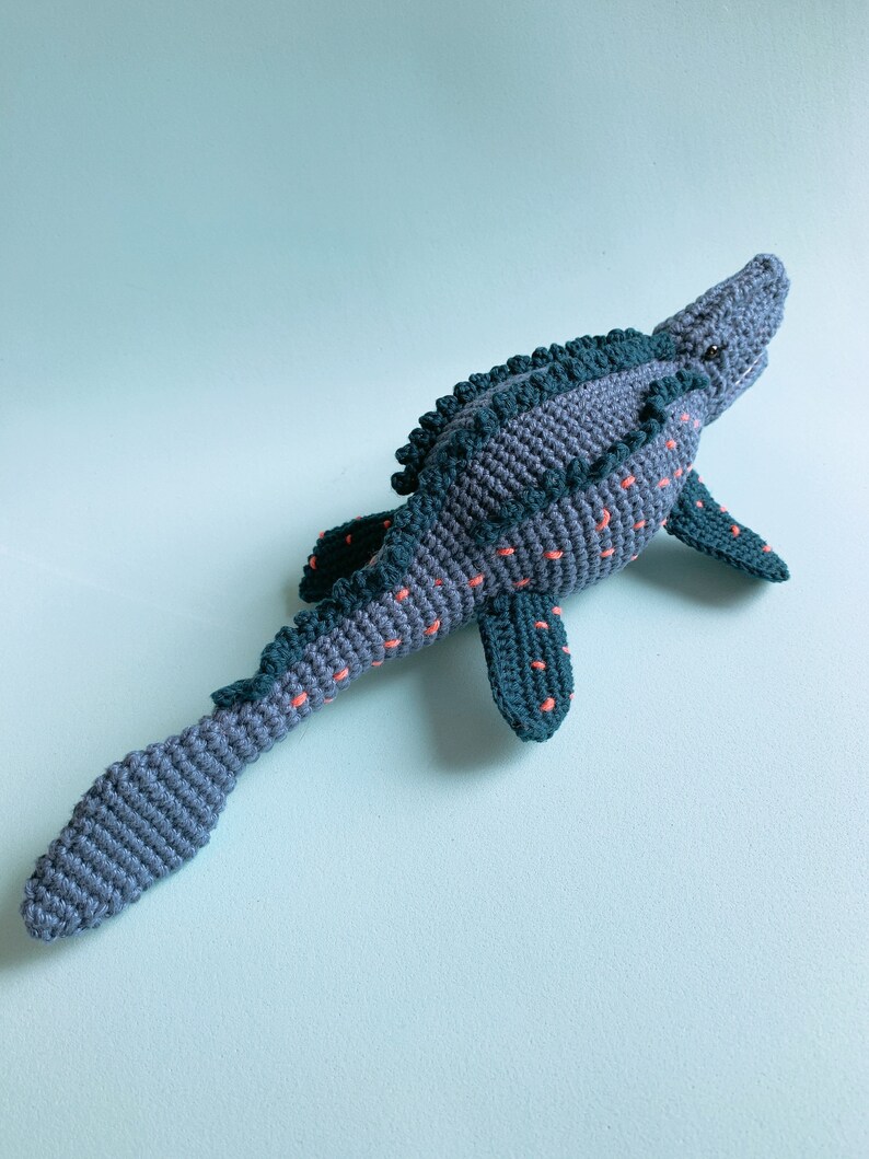 Mosasaurus Amigurumi Pattern - Etsy