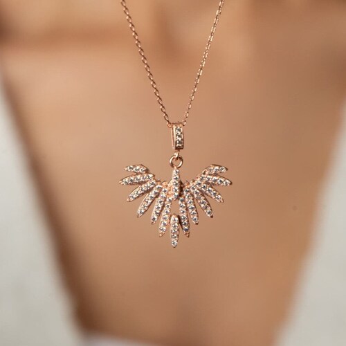 Sterling Silver Phoenix Necklace Phoenix Charm Phoenix - Etsy