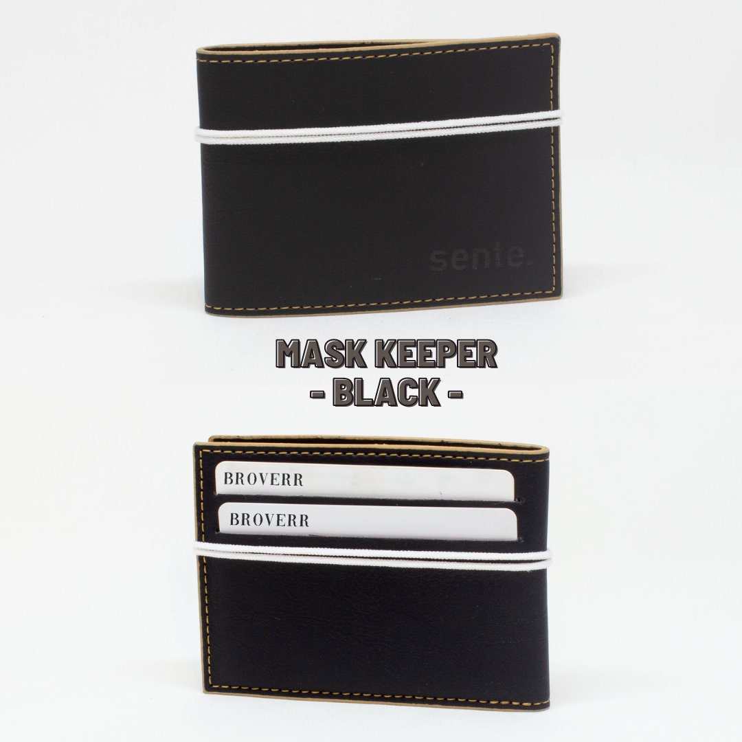 Mask Wallet Minimalist Mask Keeper Mask Holder Wallet - Etsy