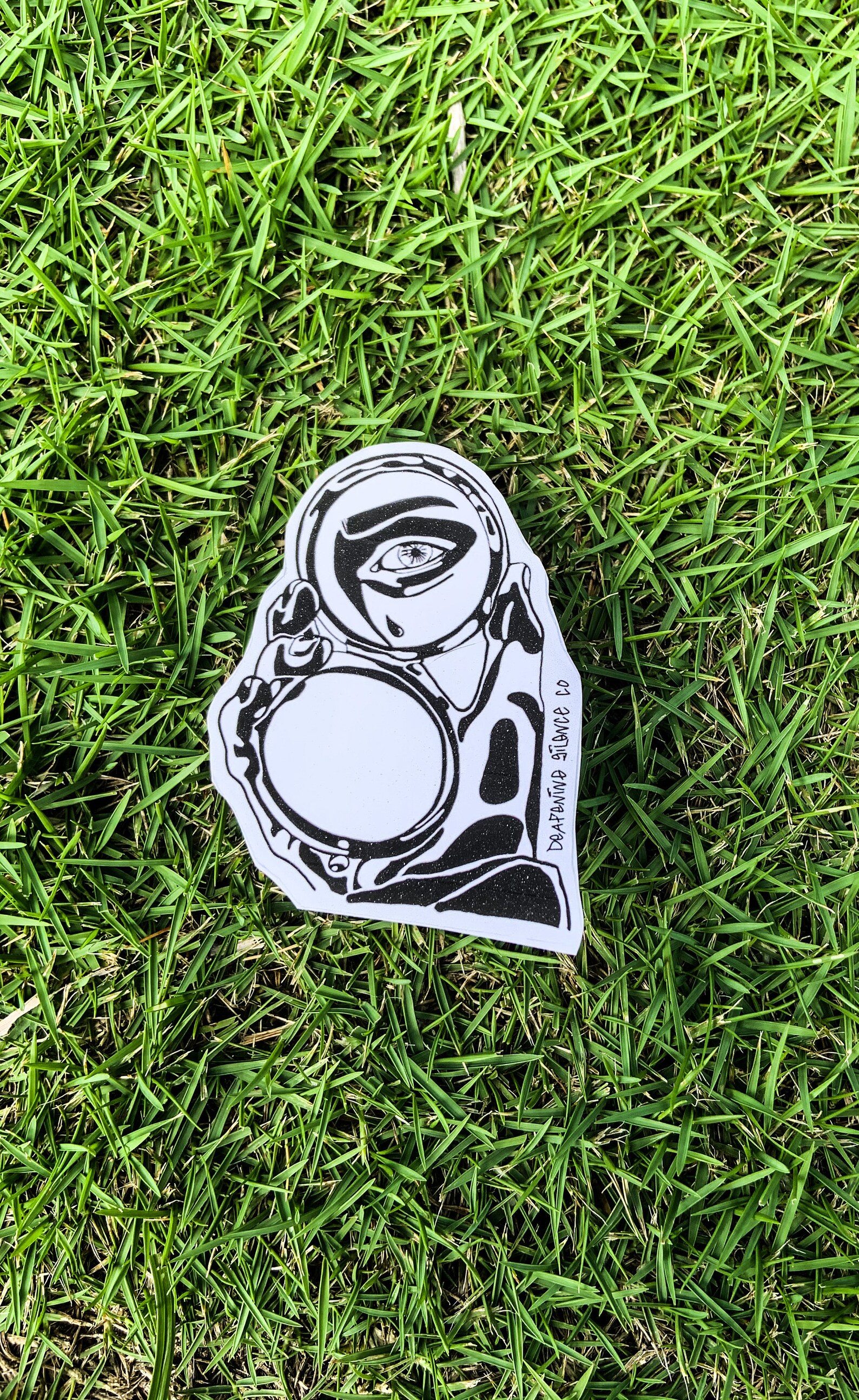 Black and white stickers series 1 matte - Etsy.de