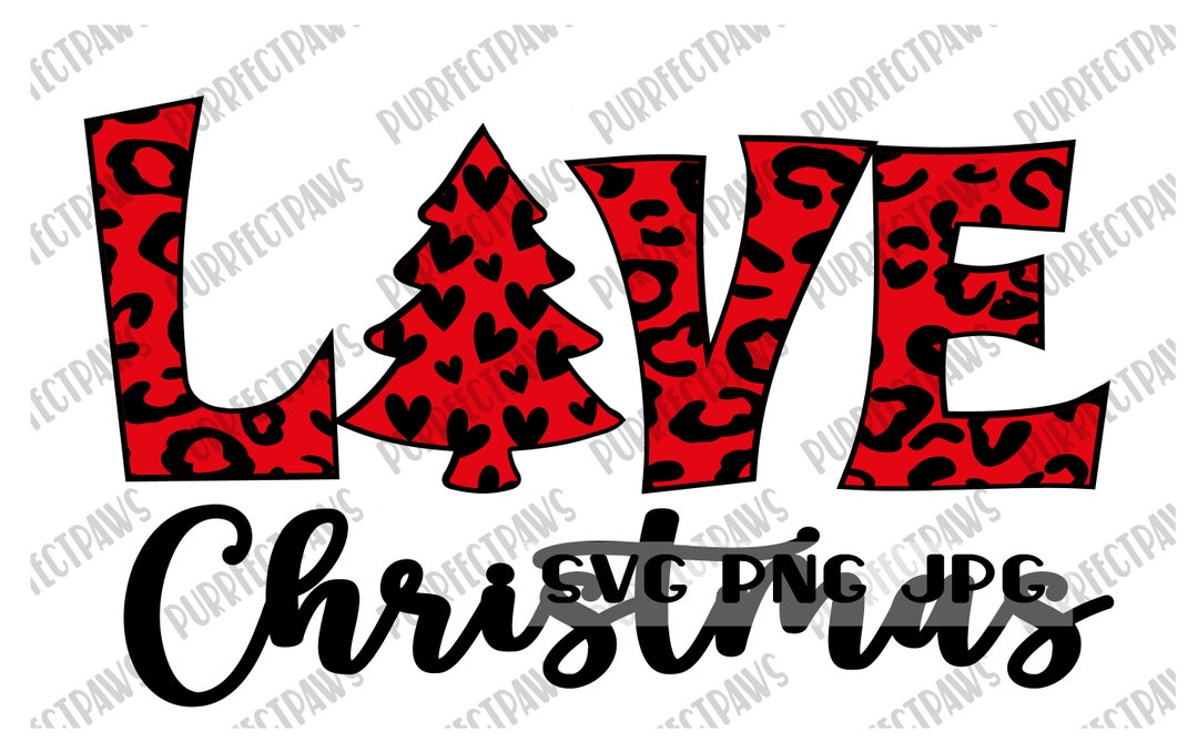 Love Christmas SVG, Merry Christmas Svg, Christmas T-shirt Design, Cut ...