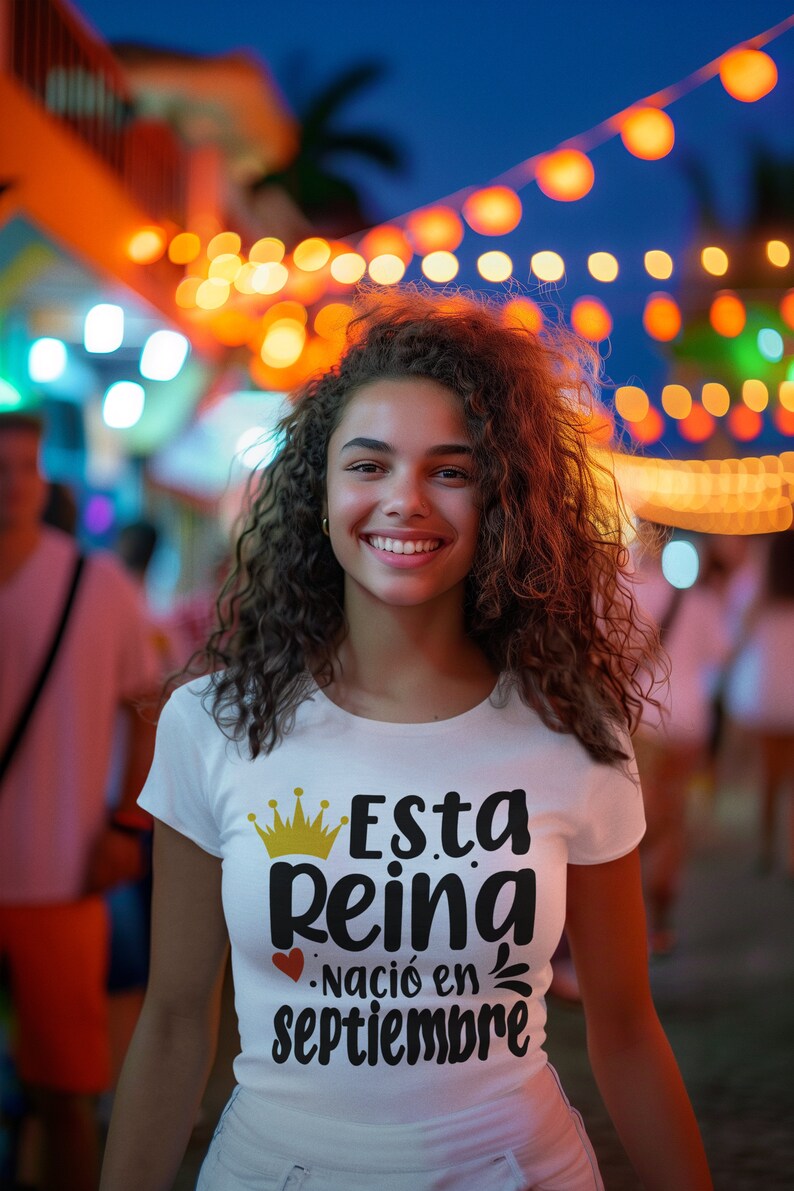 Esta Reina Nació En Septiembre Spanish Happy Birthday, Happy Birthday T ...
