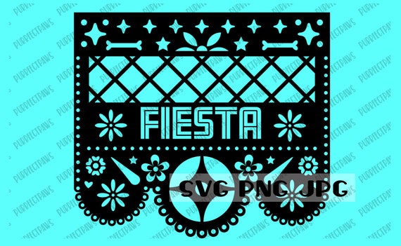 Fiesta Papel Picado SVG Mexican Fiesta SVG Viva Mexico - Etsy