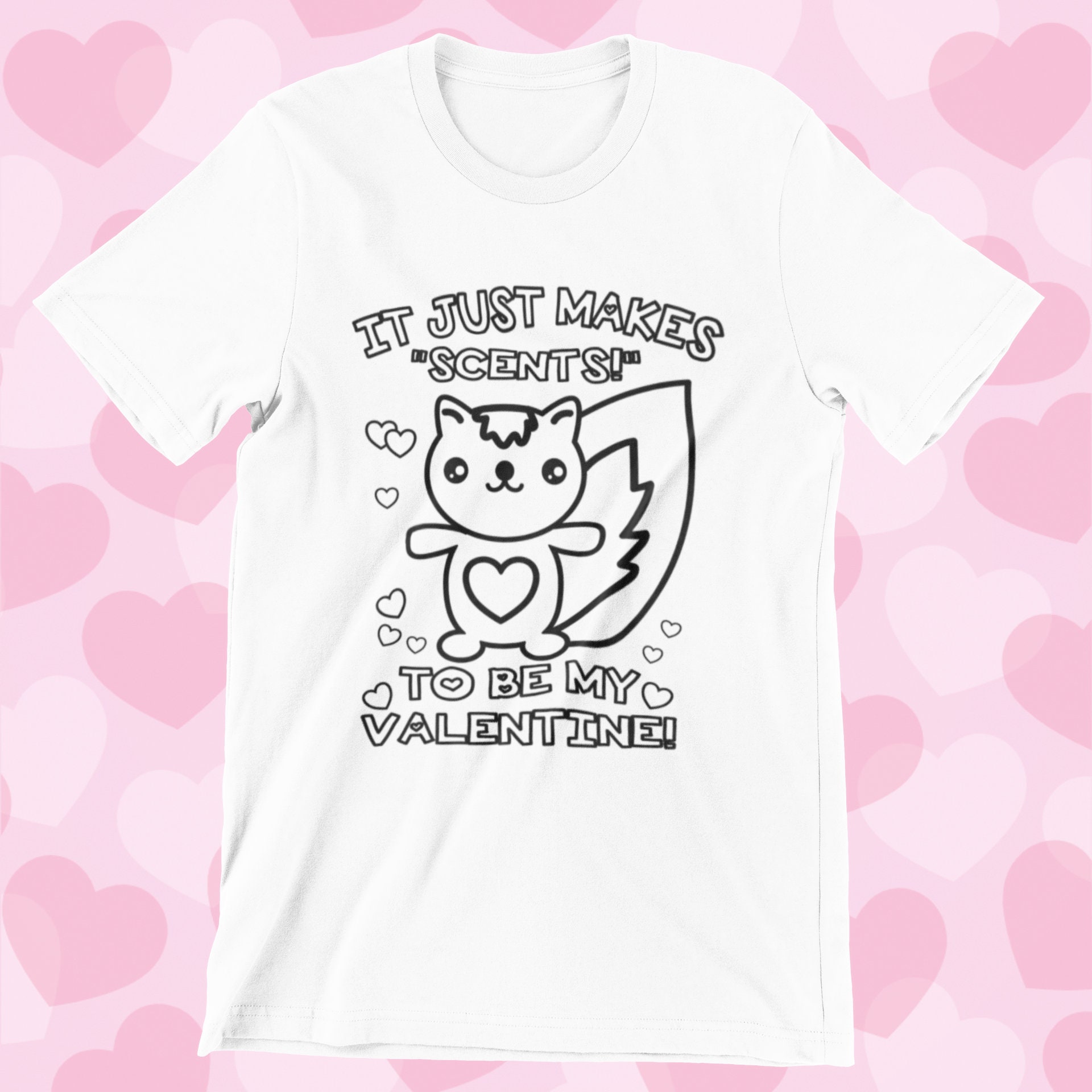 Happy Valentine's Day Coloring SVG Bundle Coloring Page - Etsy