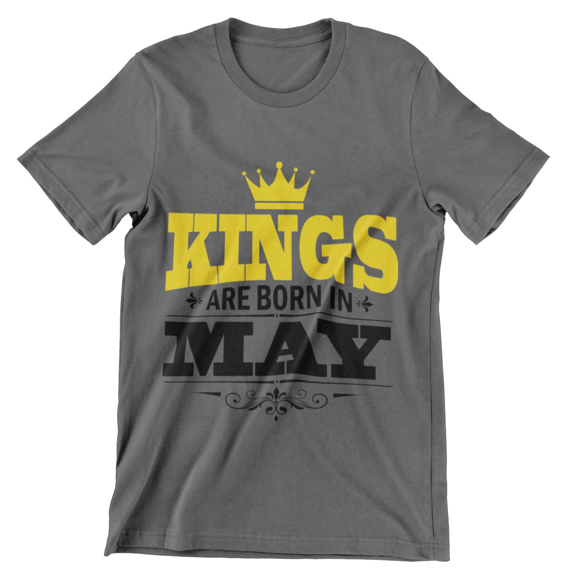 Kings Are Born in May Birthday SVG Digital Cut File - Etsy
