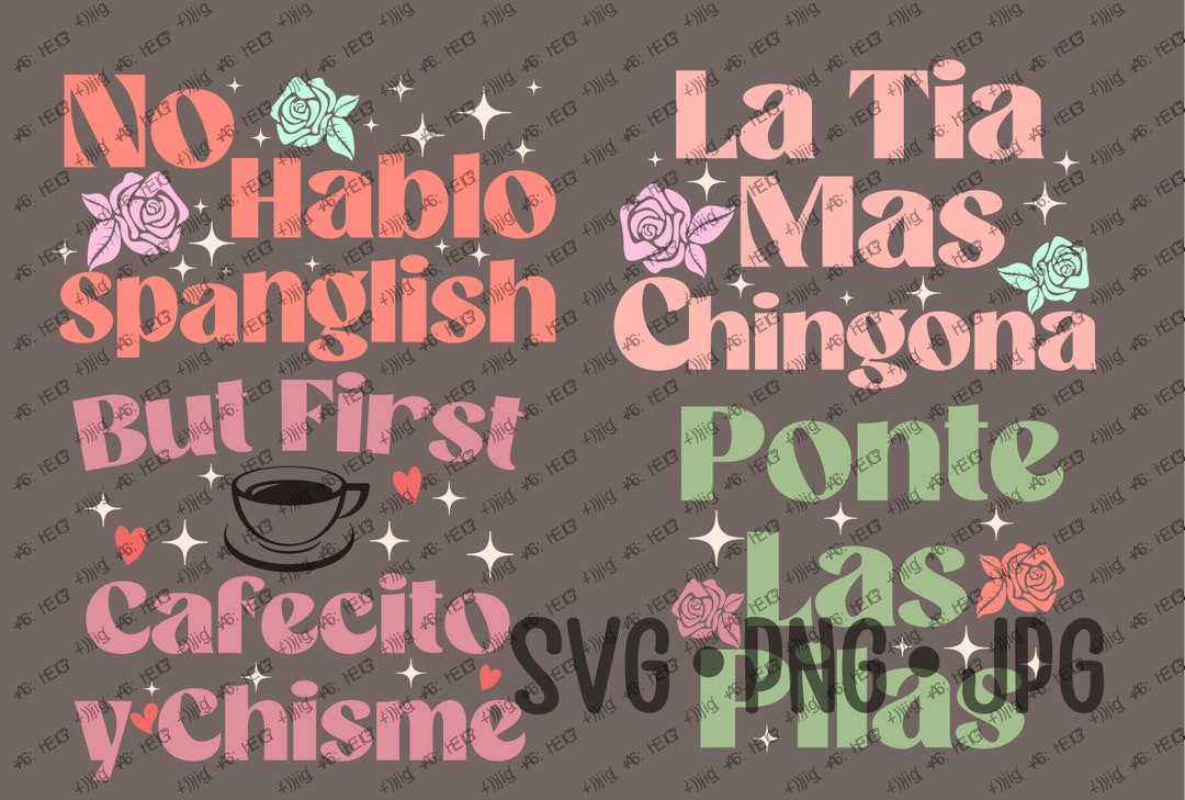 Latina SVG Bundle, Latina SVG Designs, Funny Latina SVG, Latina Quotes ...