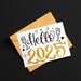 Hello 2025 Happy New Year Digital Design for Tshirts, Greeting Cards ...