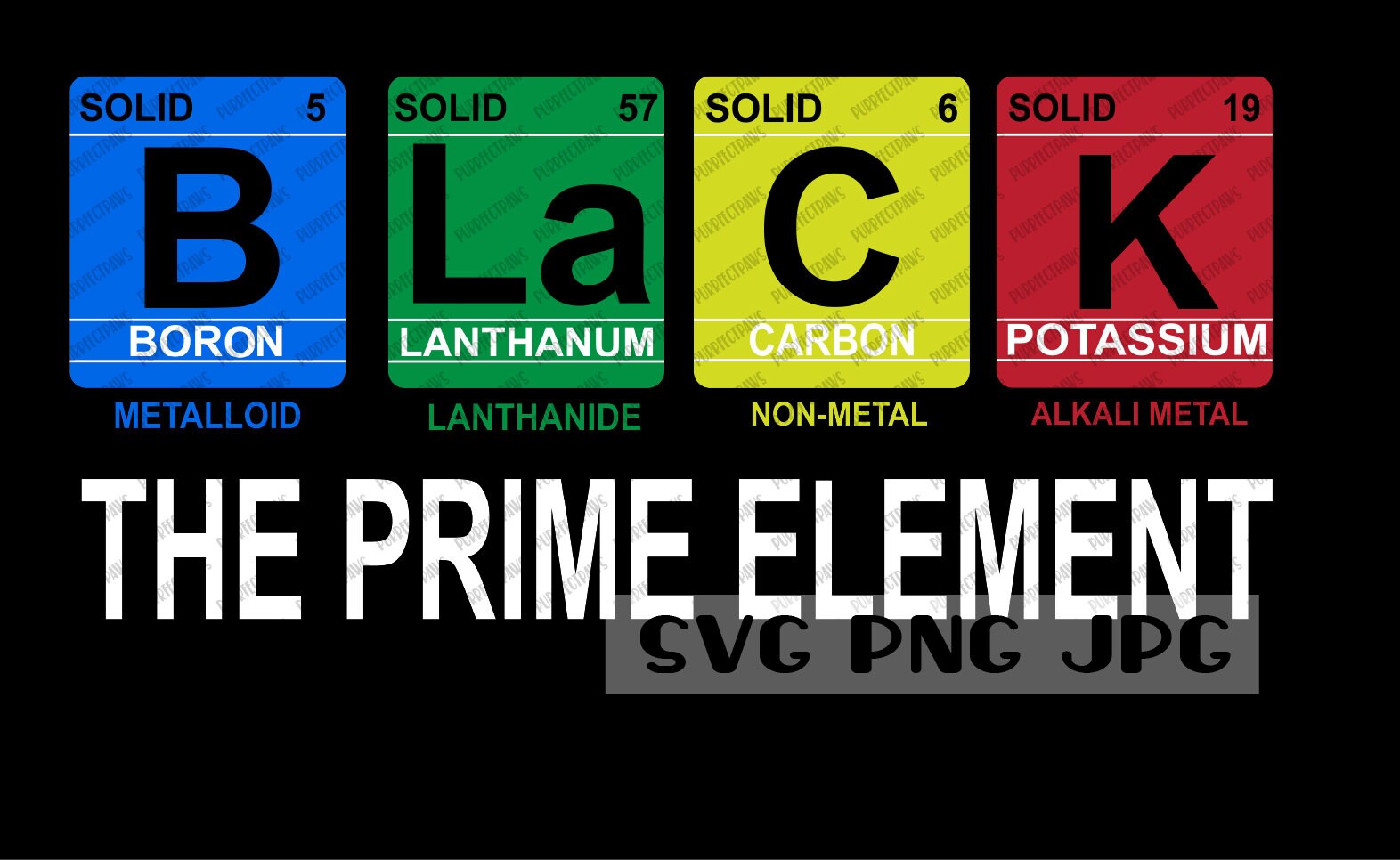 Black the Prime Element Svg, Black Pride Svg, Black History Month Svg ...