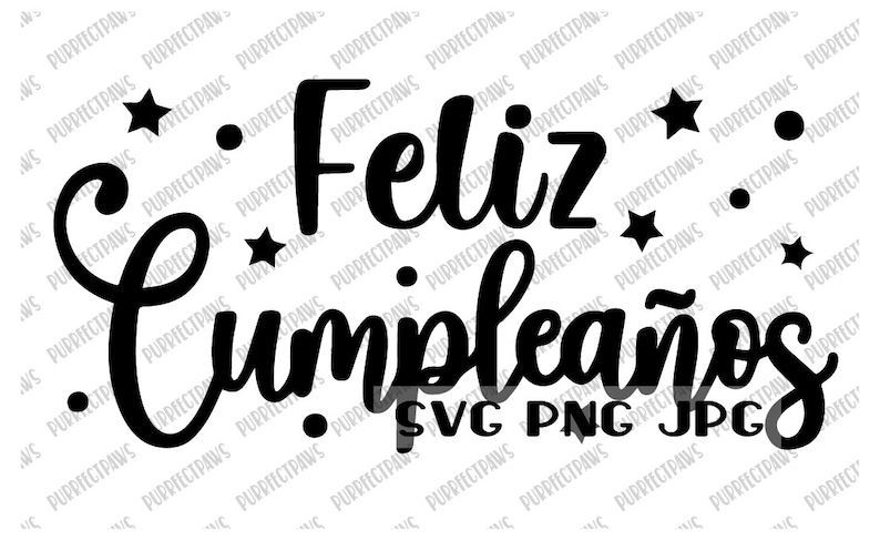 Feliz Cumpleanos SVG Feliz Cumpleaños SVG Español SVG - Etsy México