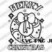 Merry Christmas Coloring SVG Bundle, Digital Image, Instant Download ...