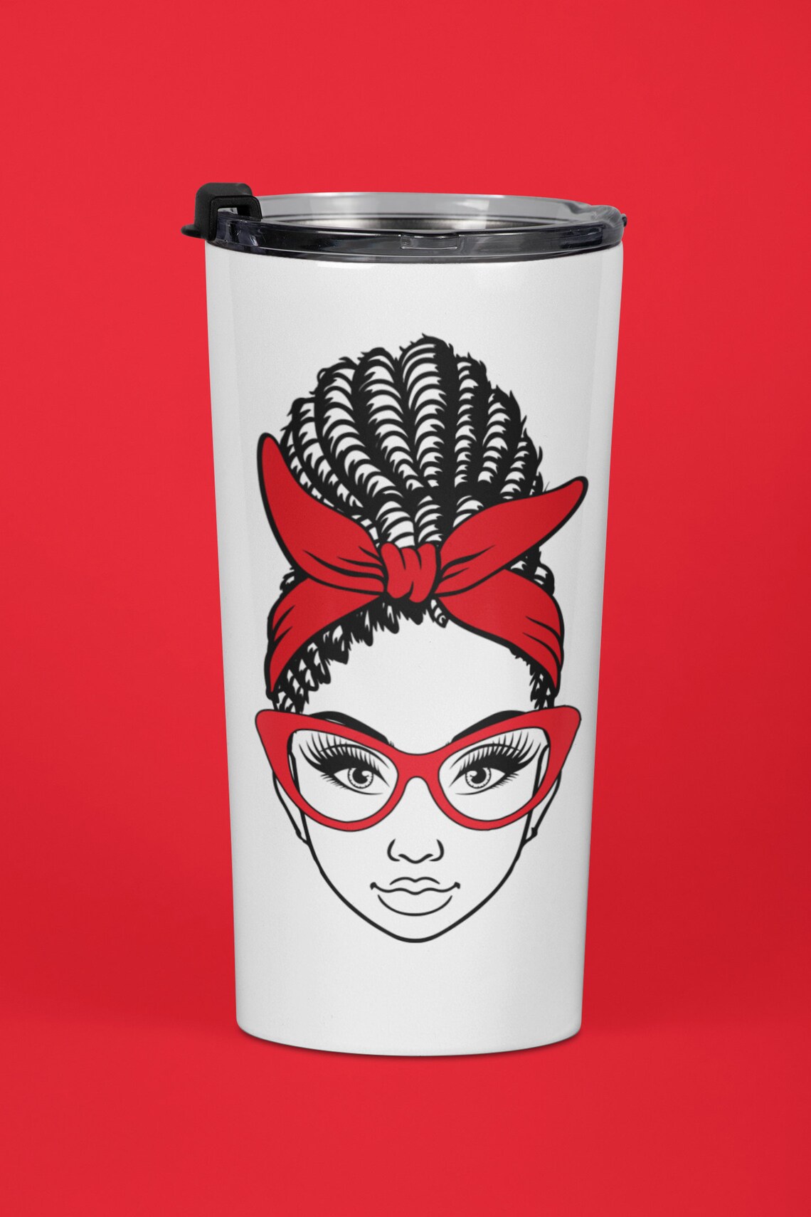 Locs Svg, Loc Bun Mvg, Black Woman Svg, Cut File Sublimation Svg Png ...