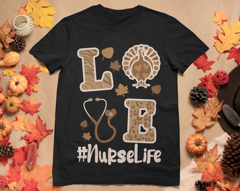 Nurse Life Autumn SVG Nurselife Svg Autumn Fall Printable | Etsy