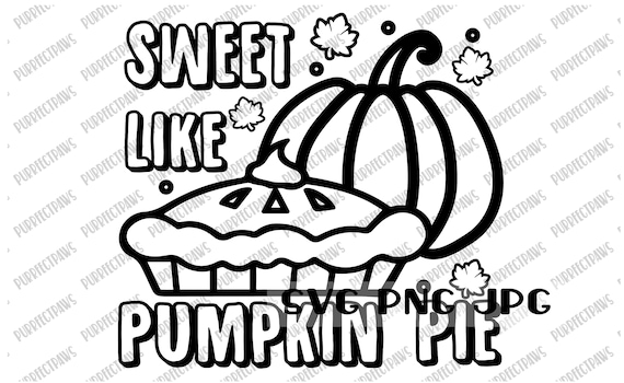 Pumpkin Pie Coloring