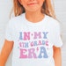 In My 4th Grade Era Shirt Retro Fourth Grader T-shirt Back to School ...