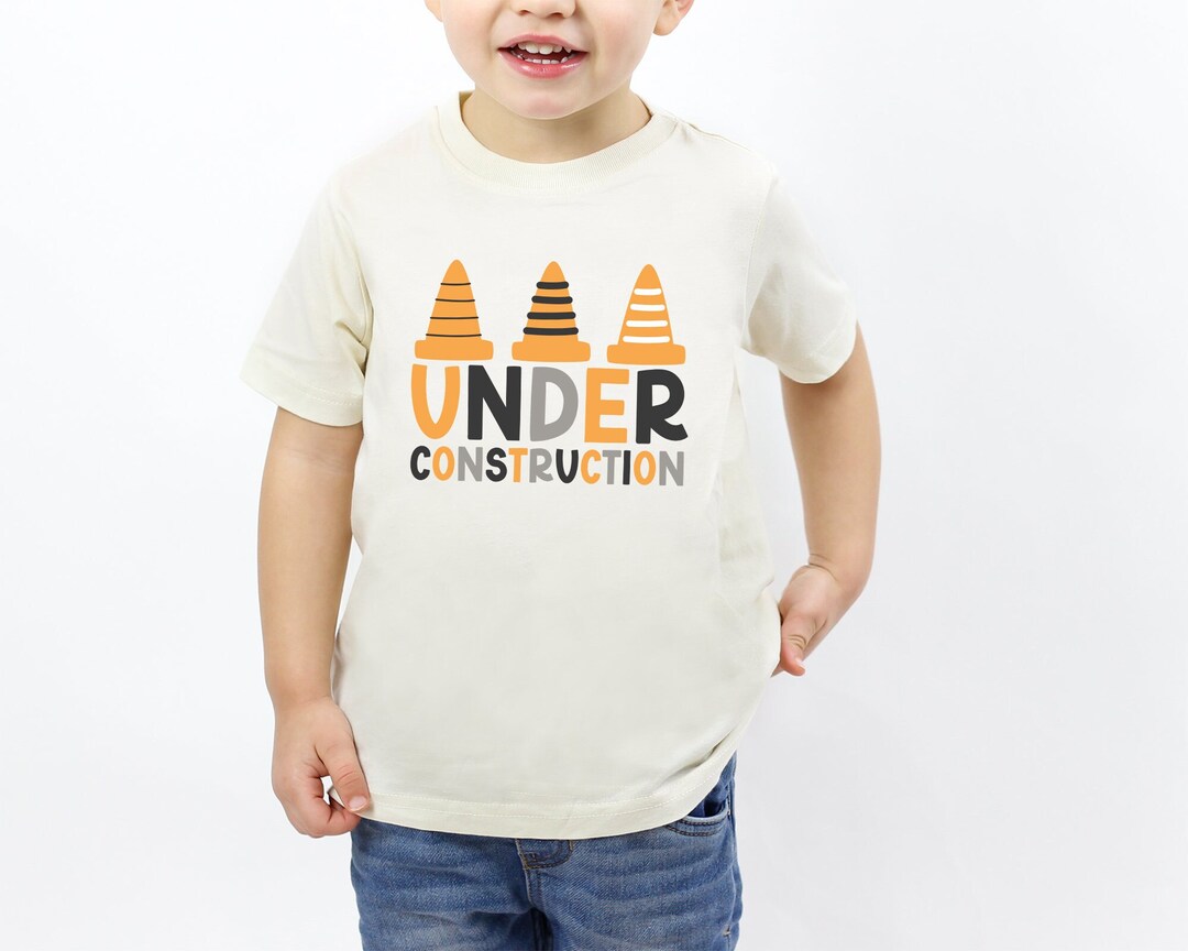 Construction Shirt Under Construction Shirt Construction Toddler Shirt ...