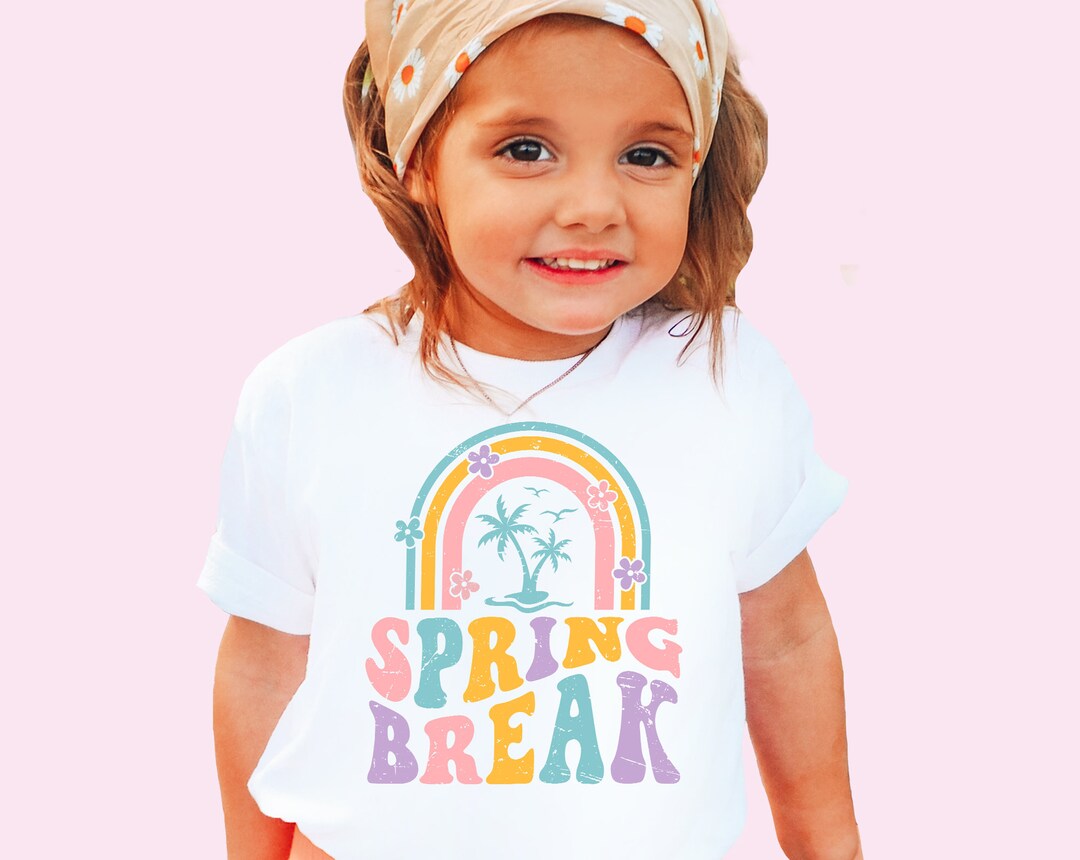 Spring Break Shirts for Kids Family Vacation Shirts Kids Spring Break ...