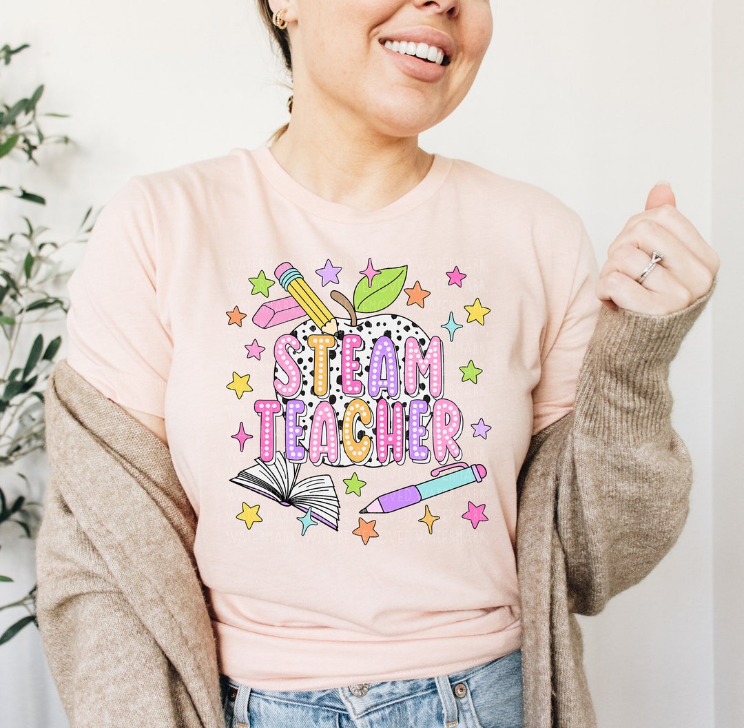 Steam Teacher Shirt School Staff Team Shirt School Crew Science ...