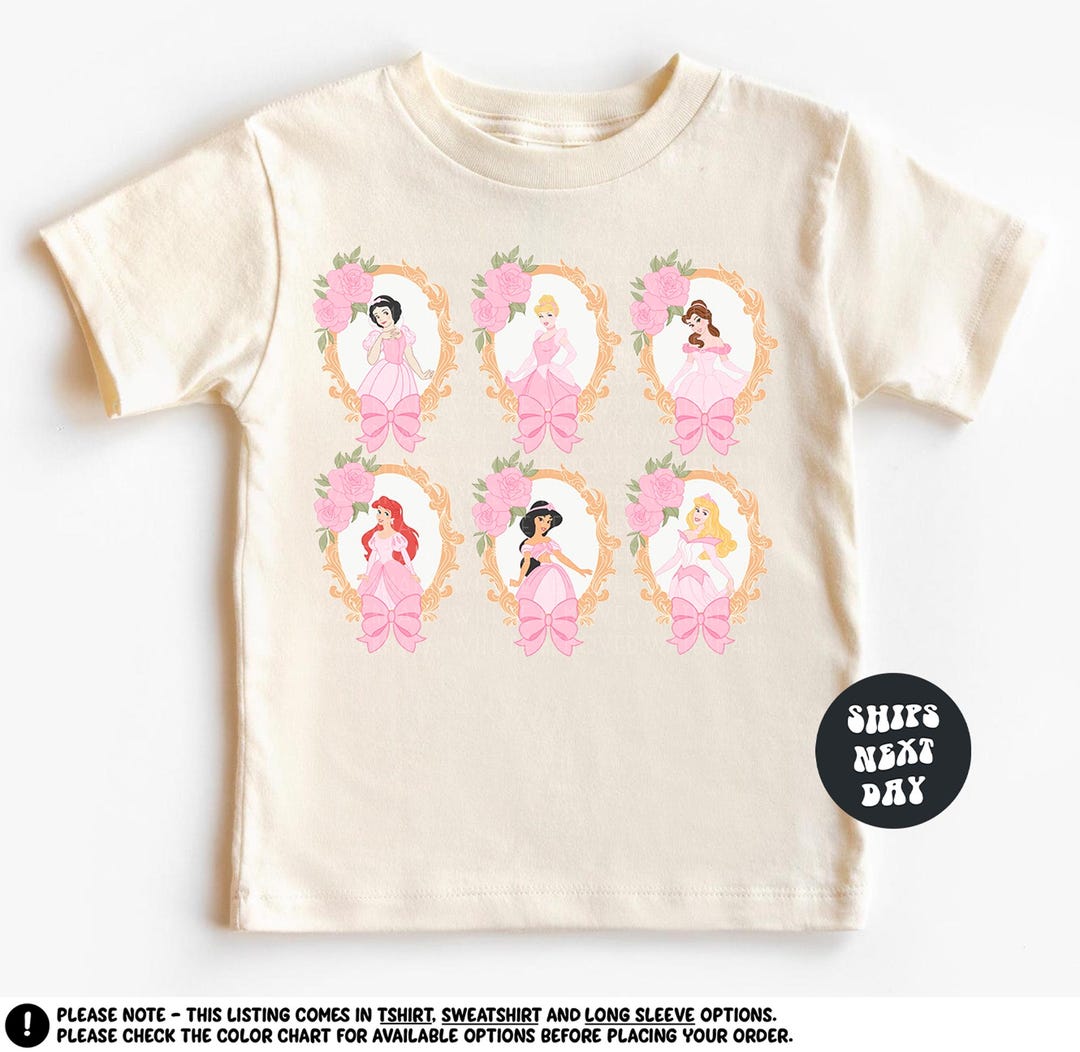 Disney Princess Shirt Coquette Disney Princess Sweatshirt Disney Girls Trip Shirt Disney Group ...