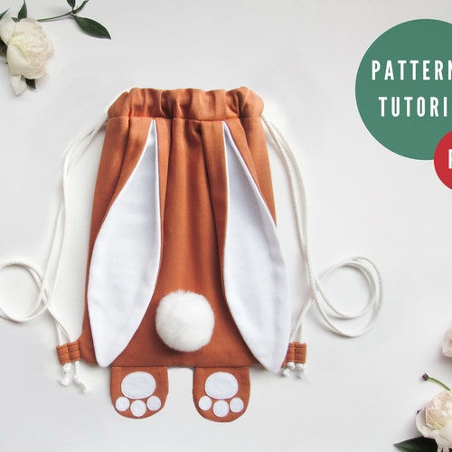 Plush Backpack Sewing Pattern .pdf Tutorial Stuffed Animal Cat | Etsy ...