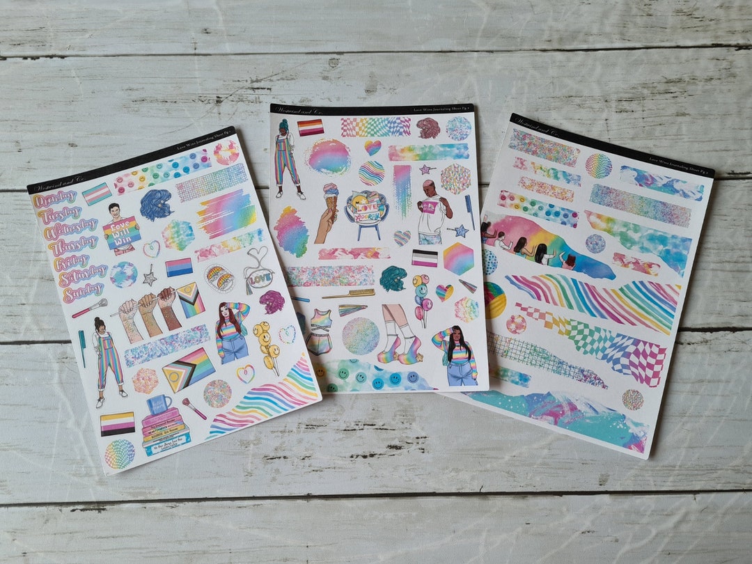 Love Wins // Pride // LGBTQ // LGBTQIA // A La Carte // Journaling Kit ...