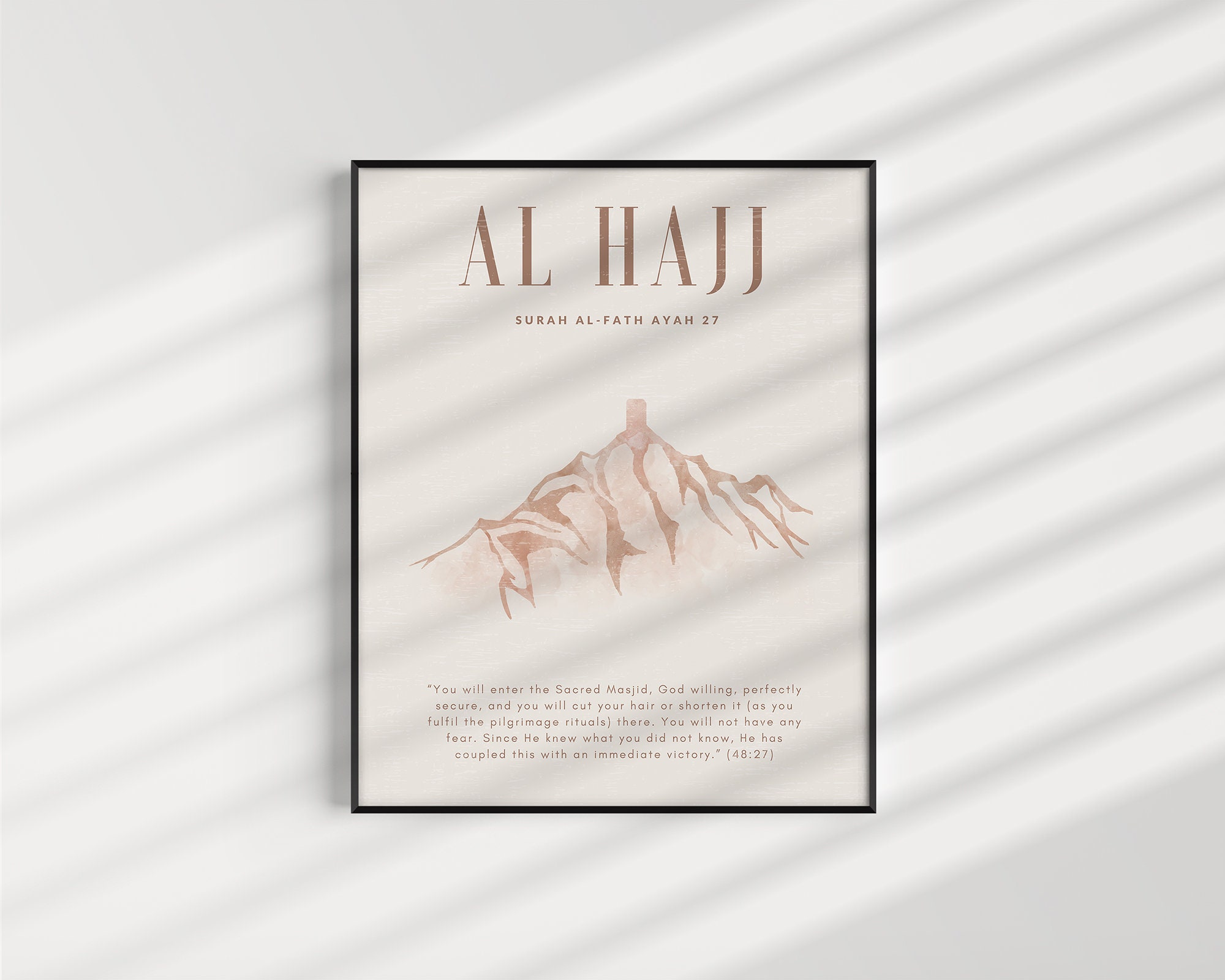 Hajj Digital Print Hajj Poster Arafah Wall Art Islamic - Etsy