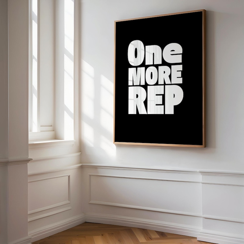 One More Rep - Etsy