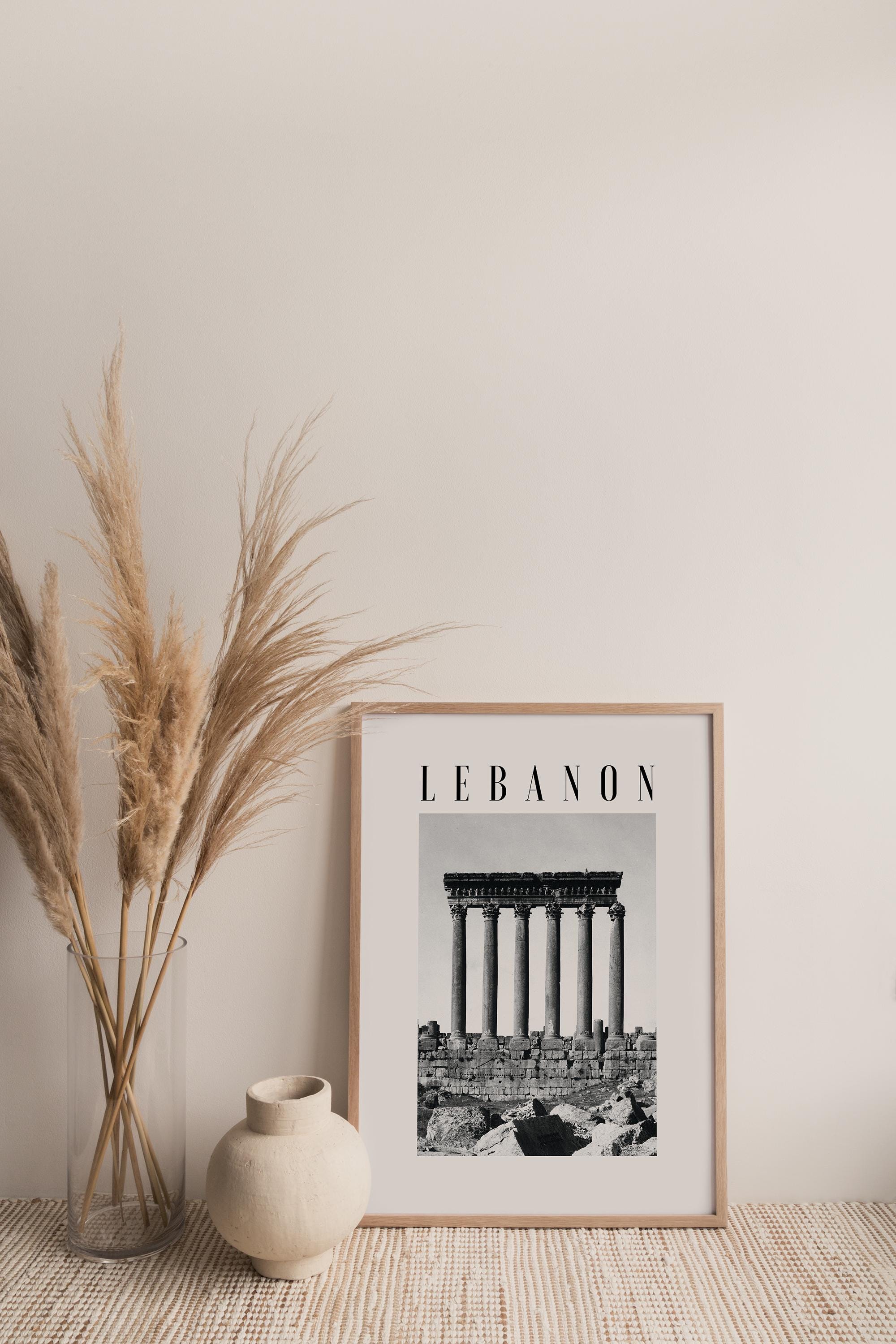 Printable Lebanon Wall Art | Lebanon Poster | Lebanon Landmark ...
