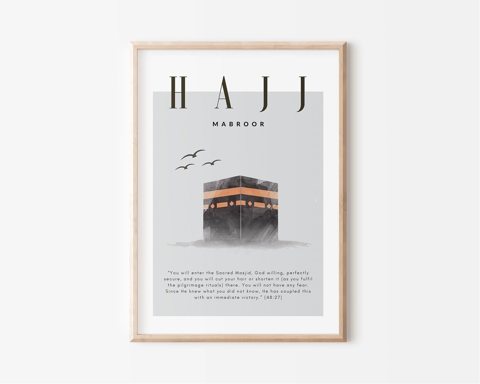 Hajj Digital Print Hajj Poster Mecca Wall Poster Islamic - Etsy